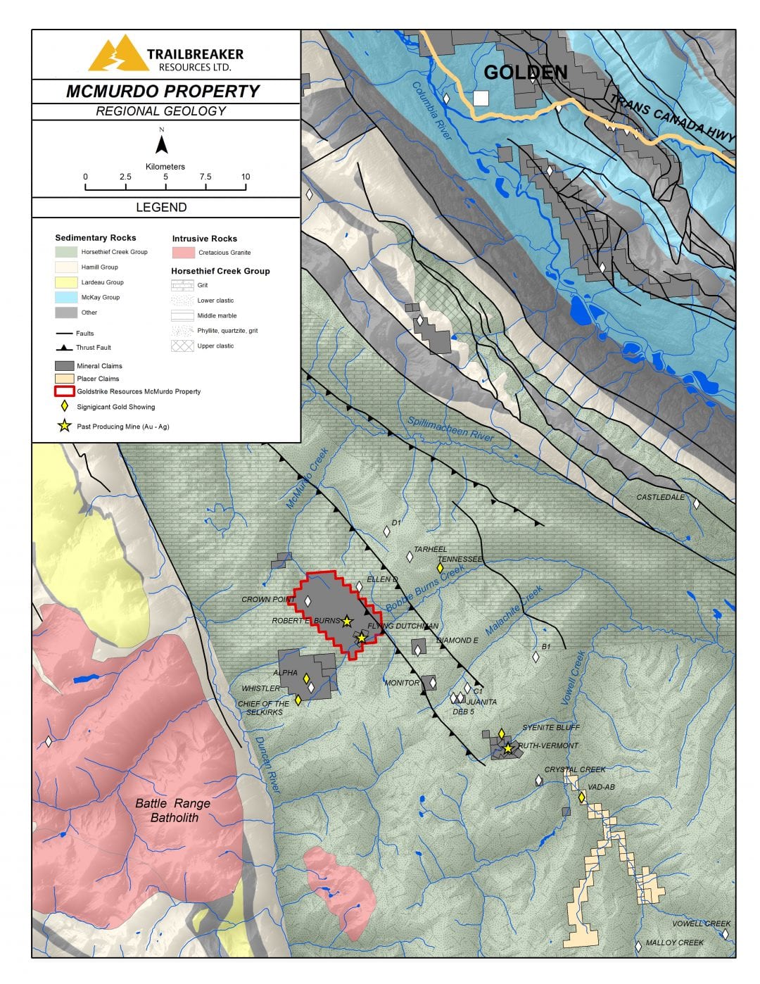 McMurdo | Trailbreaker Resources Ltd. | Canadian-based mining ...